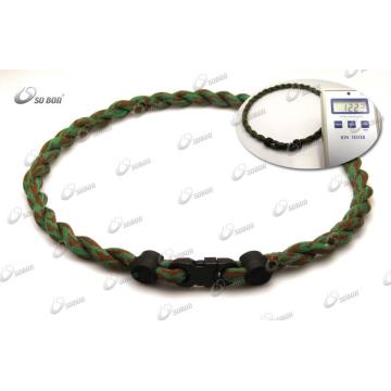 Quality Energy Balance Sports Magnetic Tornado Titanium Necklace for sale