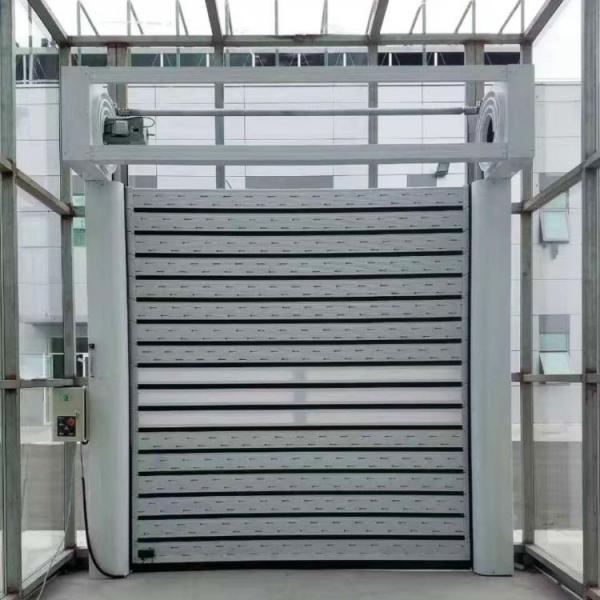 Quality S180 Control System Automatic Rolling Door Exterior Durable Aluminum for sale