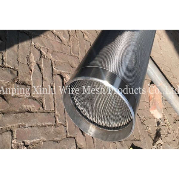 Quality 304L 316L Stainless Steel Water Well Screen 2.9m Length Oil Well Pipe Anti Aging for sale