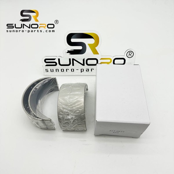 Quality SUNORO C10 3176 Engine Parts Connecting Rod Bearing 217-0577 217057 High Quality for Excavator E345B E345BL E349D for sale
