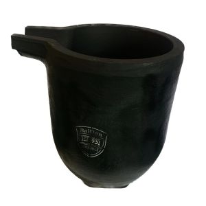 Quality 150Kg Capacity Copper Melting Crucible Vessel High Purity Corrosion Resistance for sale