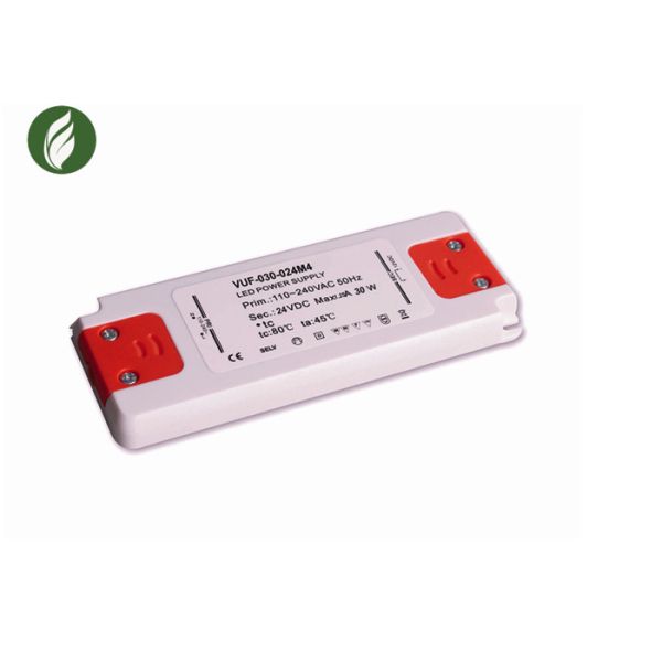 Quality 30W 1.25A Ultra Thin LED Driver AC 110V 240V To DC 24V For Cabinet Lights for sale