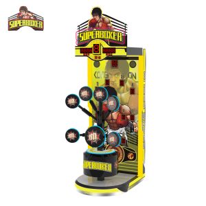 Quality Indoor Boxer Punch Sports Arcade Machine For Ticket Redemption for sale