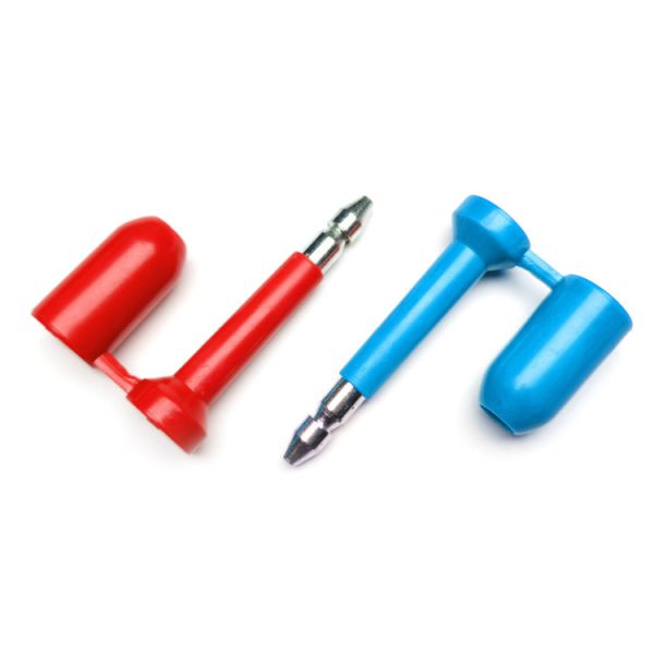 Quality ABS Plastic Bolt Seal White Unit Weight 53.49g for Security Container Customized Logo for sale