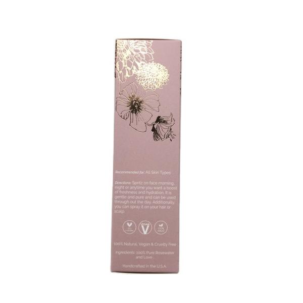 Quality Customized Luxury Stamping Cosmetic Packing Boxes For Spray Eye Serum for sale