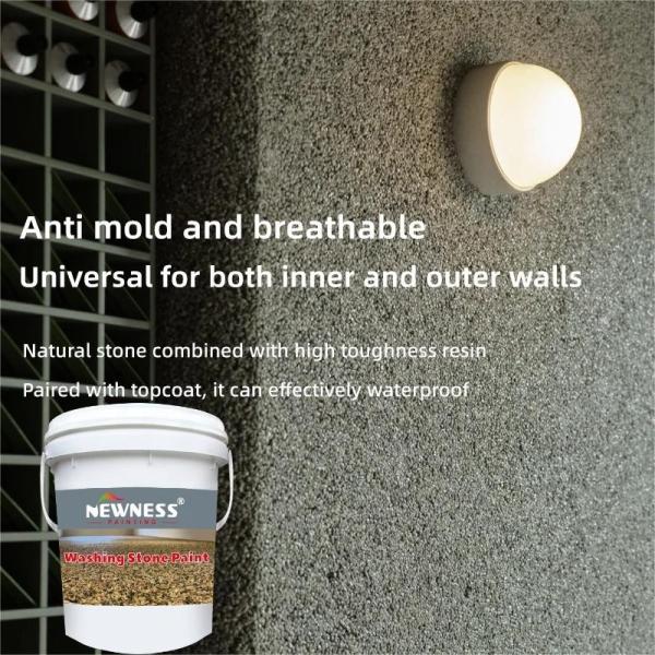 Quality Building Walls and Stairs Stone Coating Real Stone Paint with Batch Application for sale