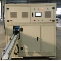 Quality Circular Blade Facial Tissue Log Saw , Automatic Saw Cutting Machine Single Channel for sale