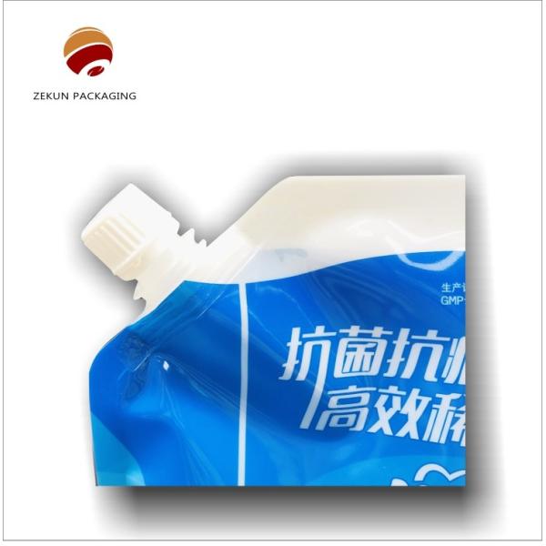Quality Customization Laundry Detergent Spout Pouch Private Label Available for sale