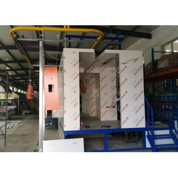 Quality Electrostatic SS304 Plastic Powder Coating Spray Booth Easy to Operate for sale