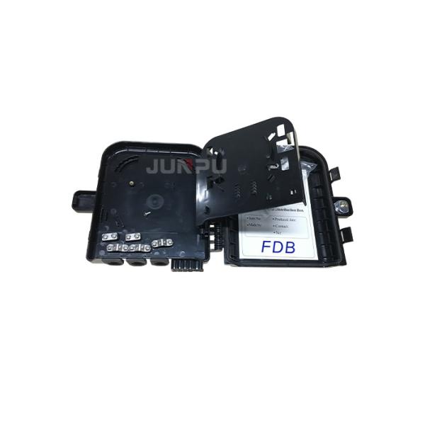 Quality SC / APC Optical Fiber Optic Distribution Box 8 Core with Cassette Splitter for sale