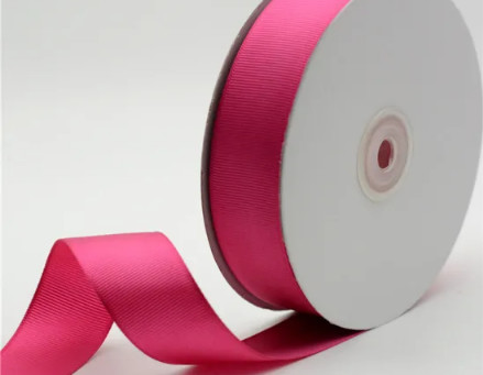 Quality Decoration Pink 6mm Custom Printed Grosgrain Ribbon for sale