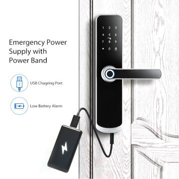 Quality Low Voltage Alarm/Remote Control APP/Key Fingerprint RFID Card Password WIFI for sale