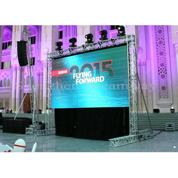 Quality High Brightness Outdoor LED Display Board 576*576 Panel For Event Background for sale