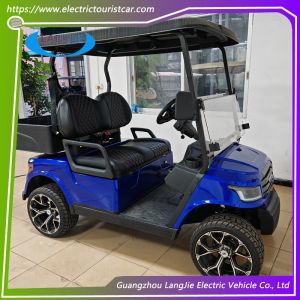 Quality White 48v Battery Golf Cart , Two Passenger Club Car Golf Cars Accelerator for sale