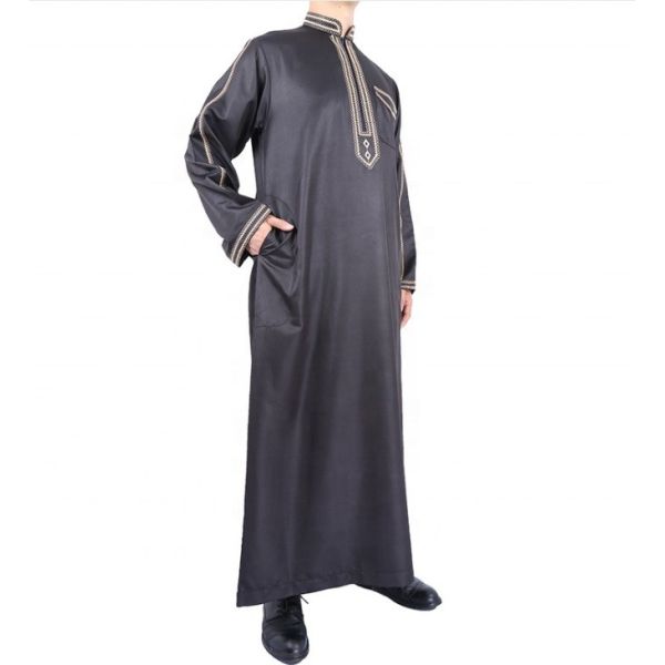 Quality 2021 Baby Twill Polyester Viscose Elastane Fabric for Muslim Dress Women Abaya Dubai for sale