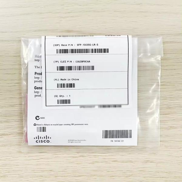 Quality 10/25G-LR-S-Networking Devices 25 Gigabit Optical Modules With 80km Max Cable for sale
