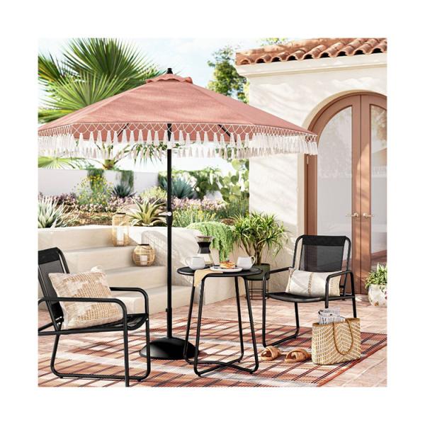 Quality AJUNION 3pc Metal Patio Bistro Set Perfect for Garden Sofa and Balcony Furniture for sale