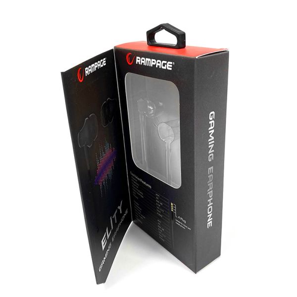 Quality Art Paper Wireless Headset Airpods Packaging Box With Glossy Lamination for sale