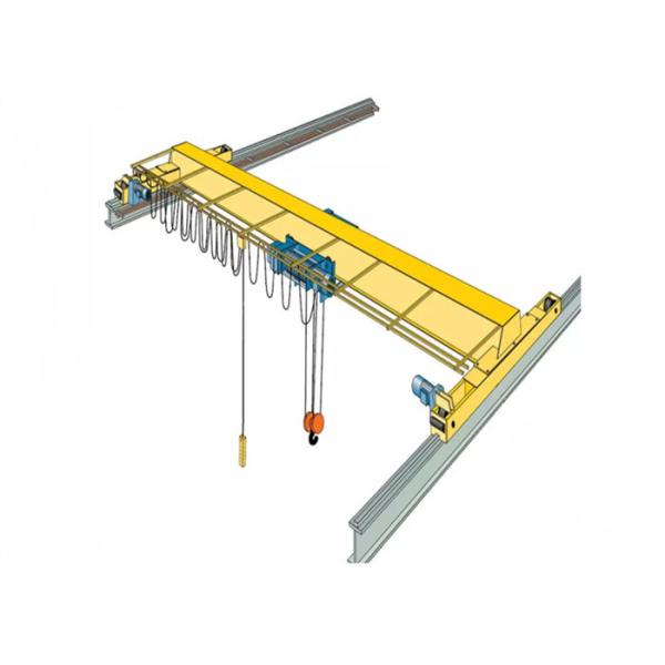 Quality Plants Span 35m Single Girder 5T Bridge Crane With Customizable Colors for sale