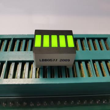 Quality 5 Segment 574nm Common Cathode LED Light Bar For Battery Display for sale