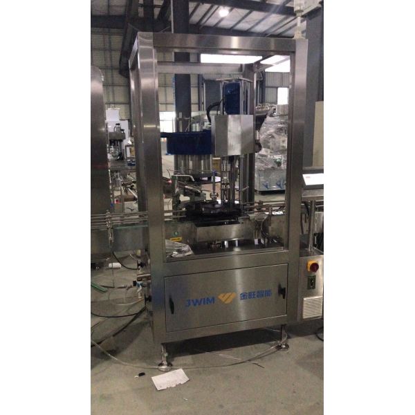 Quality 2000 Bph Automatic Rotary Bottle Automatic Single Head Screw Capping Machine for sale