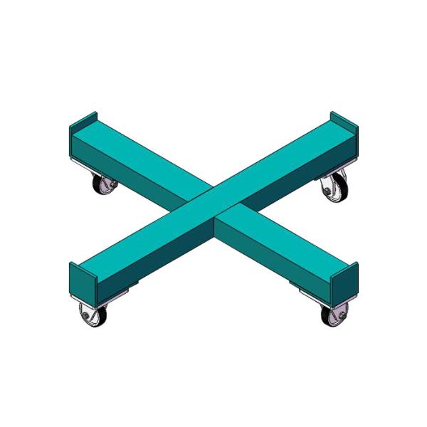 Quality SD55F Drum Dolly Immensely strong fabricated construction Loading Capacity 500kg for sale