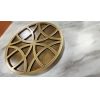china Solid Brass Casting Inlay The Table , Decorative Solid Brass Items