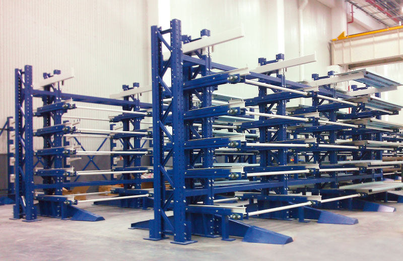 Manual Telescopic Cantilever Rack