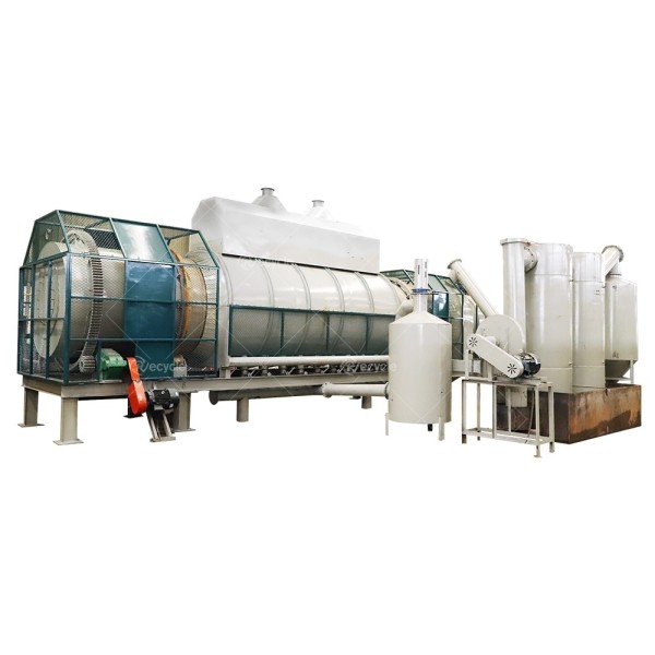 Quality Paint Remover Used Beverage Cans Decoating Machine UBC Continuous Decoating for sale