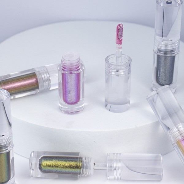 Quality Super Shine Glitter Liquid Eye Shadow , Duochrome Shimmer Liquid Eyeshadow for sale