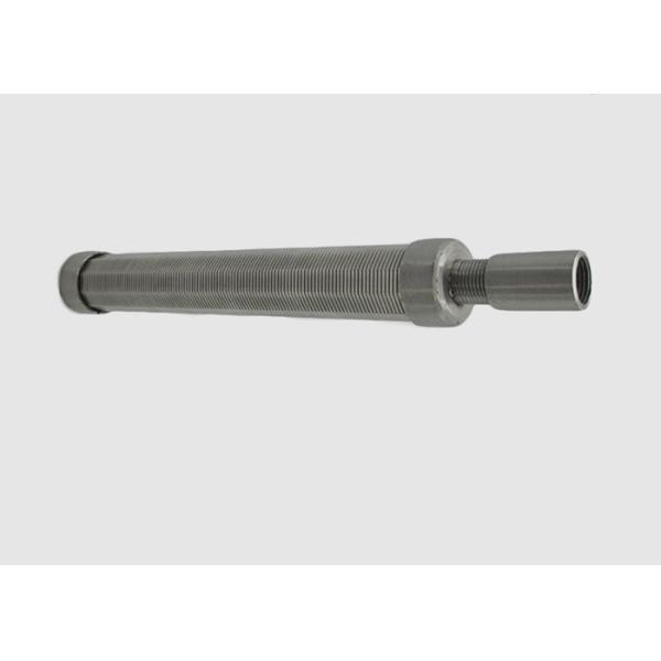 Quality 20-3000 Micron Johnson V Wire Type Tube, SS304 Wedge Wire Screen Pipe Filter for sale