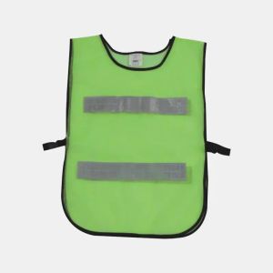 Quality Reflective Neon Yellow Emergency Vest with Pockets and Whistle for sale