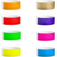 Quality One-Time DuPont Paper Annual Meeting Music Festival Entrance Wrist Recognition for sale