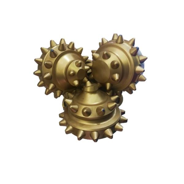 Quality IADC43 Coal Mine Roller Cone Bit , Tricone Roller Bit Polishing Surface for sale