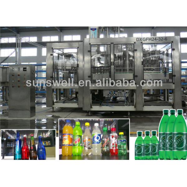 Quality SUS304 2000BPH Cider Filling Machine With Rotary Rinser for sale