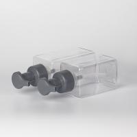 Quality Frosted Cosmetic Foam Bottle Square Shape Hot Stamping ODM Available for sale