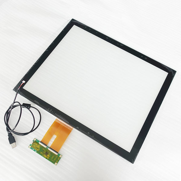 Quality 19 Inch AG AF AB Projected Capacitive GFF Touch Panel With Film Sensor for sale