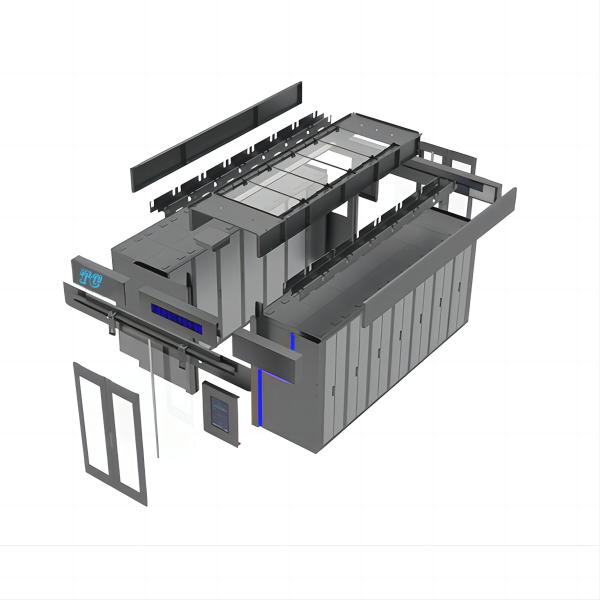 Quality 19 Inch Modular Design Cold & Hot Aisle Containment Modular Data Center for sale