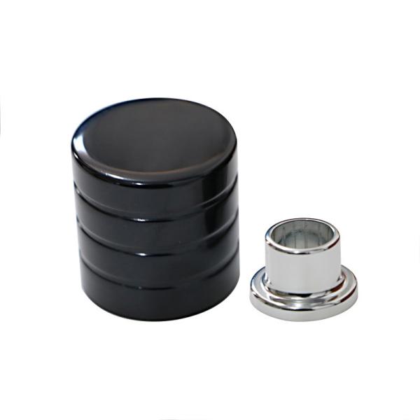 Quality Perfume Zamak cap Electrochemical Aluminum Magnet Cover Cosmetic Cover Alumina for sale