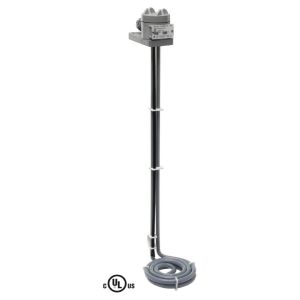 Quality L Shaped Fluoropolymer PTFE Immersion Heater Industrial Chemical Tank Heaters for sale