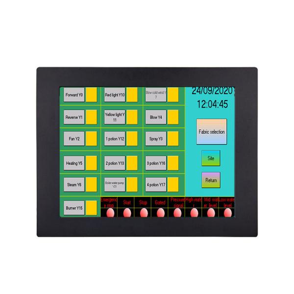 Quality 15" TFT display HMI Control Panel 450cd/m2 Brightness IP65 Protection Class for sale