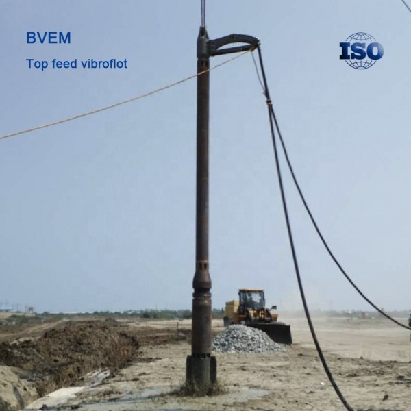 Quality 105kW Vibrator Power and Low Noise Level Hydraulic Vibroflot for Superior Ground Consolidation for sale