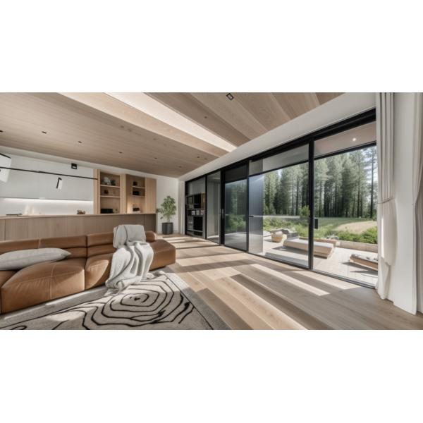 Quality Framed Aluminium Sliding Glass Door Soundproof Thermal Insulation for sale