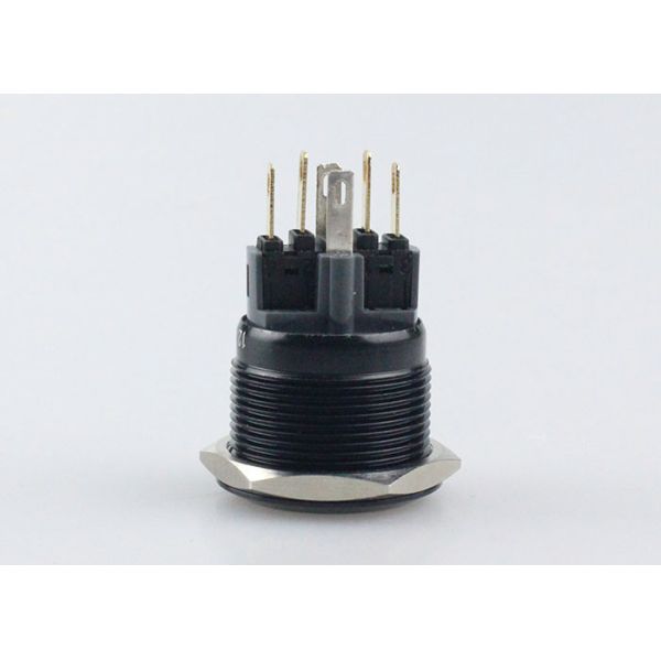 Quality LED Light Ring Aluminum Push Button Switch 22mm Durable For Longstanding Press for sale