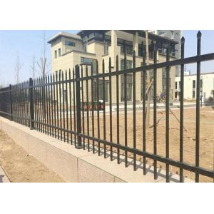 Quality High 1530mm Decorative Wrought Iron Fence Panels For Garden for sale