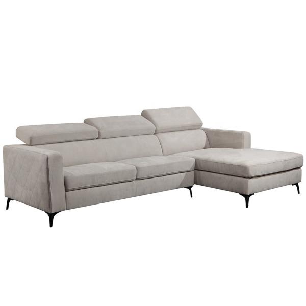 Quality Foldable Sectional Fabric Queen Sleeper Sofa Stain Resistant Multiscene for sale