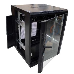 Quality Fan Assisted Ventilation Network Server Cabinet With Removable Doors for sale