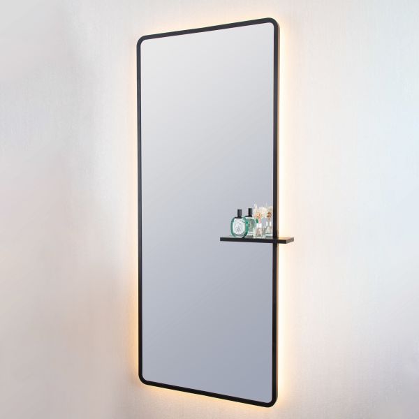 Quality Touch Sensor Led Full Length Mirror Easy Maintenance Bedroom Vanity With Lights for sale