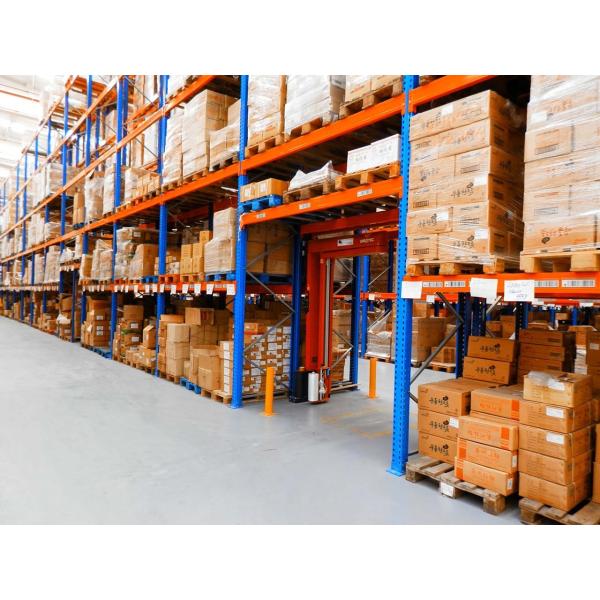 Quality Adjustable Selective Pallet Racking Heavy Duty Steel Storage Shelves for sale