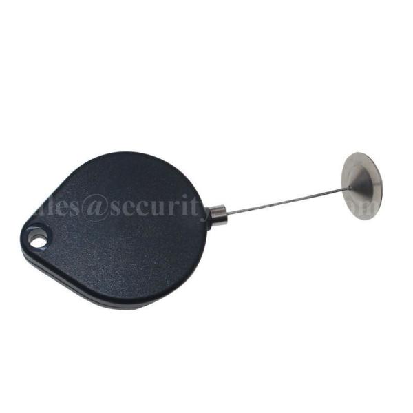 Quality Heart Shaped ABS Box Coiled Security Tether With Square Glutinous Plate End for sale